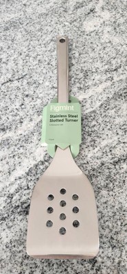 Stainless Steel Slotted Turner Silver - Figmint™: Metal Spatula For ...