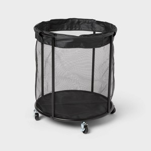 Open Rolling Sports Ball Storage Black - Brightroom™ : Target