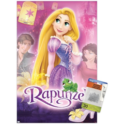 Trends International Disney Rapunzel - Cover Unframed Wall Poster Print ...