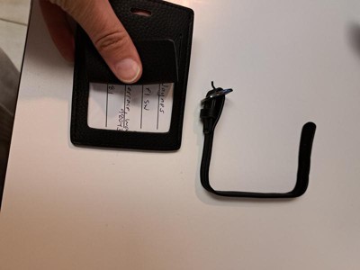 Luggage Tag Black - Open Story™ : Target