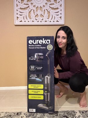 Eureka New400 Cordless Wet Dry Vacuum All-in-one Floor Cleaner And Mop, Hard Floor Cleaner With ...