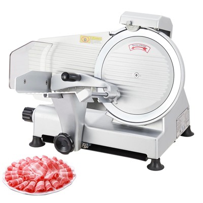 Commercial 10" Electric Meat Slicer Blade Food Slicer Cutter 240w With ...