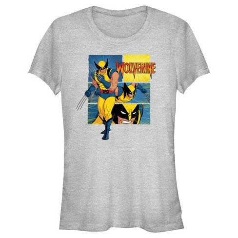 Junior's Marvel: X-men '97 Wolverine Poses Portrait T-shirt : Target