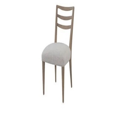 23.255"Ladderback Side Dining Chair is Sand Colored Finish Set of 2 ...