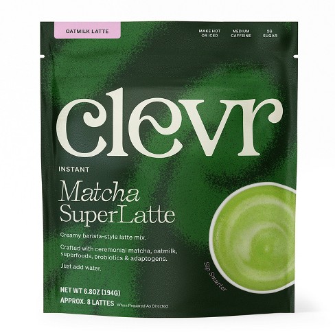 Clevr Matcha Superlatte - 6.8oz : Target