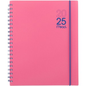 Mead Color Pop Lg Wm Planner January 2025 - March 2026 Flamingo Pink ...