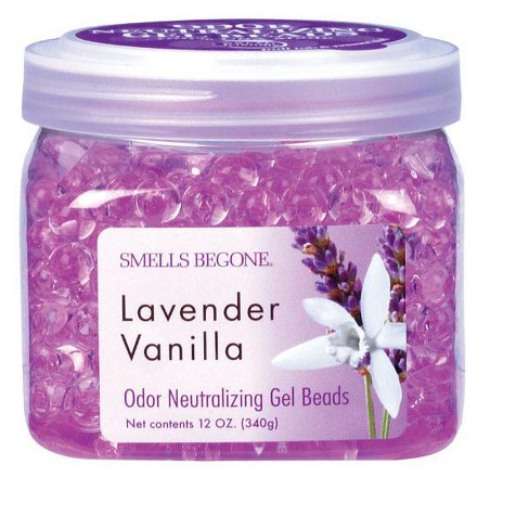 Smells Begone Lavender Vanilla Scent Odor Neutralizer 12 Oz Gel Beads ...