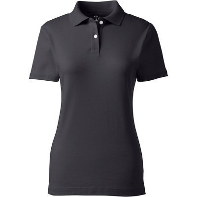Lands' End School Uniform Women's Short Sleeve Feminine Fit Interlock ...