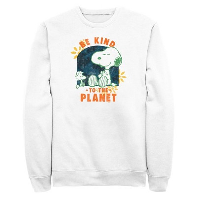 Men's Peanuts Be Kind To The Planet Sweatshirt : Target