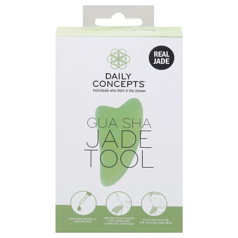 Daily Concepts Gua Sha Jade Tool - 1 Ct : Target
