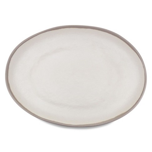 Q Home | Potter Stone 18" X 13" Melaboo Oval Platter : Target