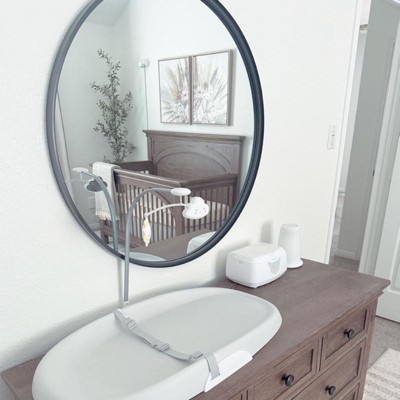 34" Round Decorative Wall Mirror - Threshold™ Designed With Studio ...