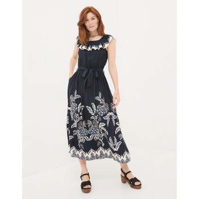 Mina Linen Blend Tunic Dress : Mina Linen Blend Tunic Dressnavy12 : Target