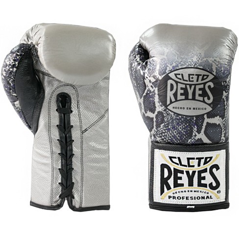 Cleto Reyes Professional Lace Up Competition Boxing Gloves - Snake : Target