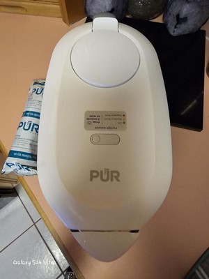 Pur Plus 11 Cup Water Pitcher Filtration System White/blue Ppt110wa ...