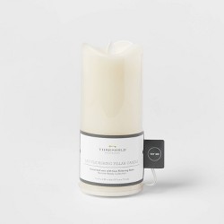 6" X 3" Led Flameless Black Wick Candle Cream - Threshold™ : Target