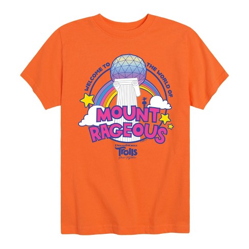 Boys' Trolls Welcome To The World Of Mount Rageous Short Sleeve Graphic ...