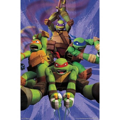 Trends International Rise Of The Teenage Mutant Ninja Turtles - Group ...
