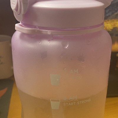 Blogilates 64oz Half Gallon Plastic Water Bottle - Blue Ombre : Target
