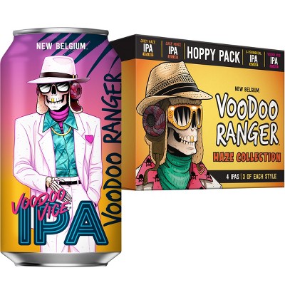 New Belgium Brewing Voodoo Ranger Hoppy Variety Pack - 12pk/12 Fl Oz ...