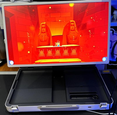 Lg 27lx5q 27 Inch Stanbyme Go Full Hdr Smart Led Briefcase Tv : Target