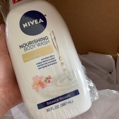 Nivea Nourishing Botanical Blossom Body Wash For Dry Skin - 20 Fl Oz ...