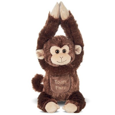 Lambs & Ivy Jungle Party White/gray Plush Monkey Stuffed Animal Toy ...