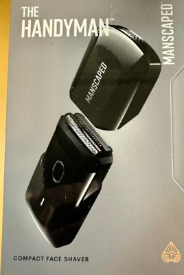 Manscaped The Handyman Compact Face Shaver, Portable Skinsafe Men's ...