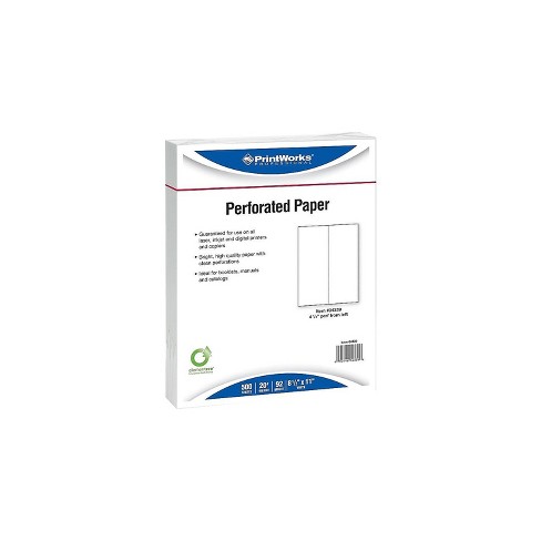 Perforated Paper Sheets