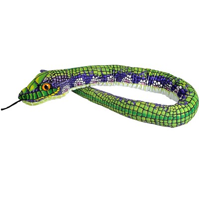 Wild Republic Plush Snake Red Scales Snake Stuffed Animal, 54 Inches ...