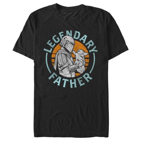 Men's Star Wars: The Mandalorian Legendary Father T-shirt : Target
