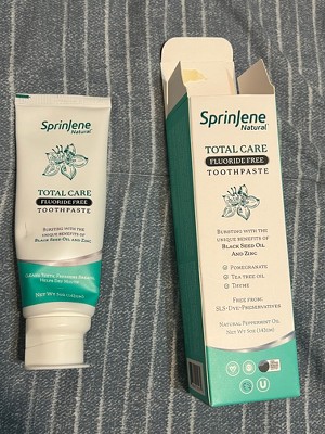 Sprinjene Natural Total Care Cavity Protection Toothpaste - 5oz/2ct ...