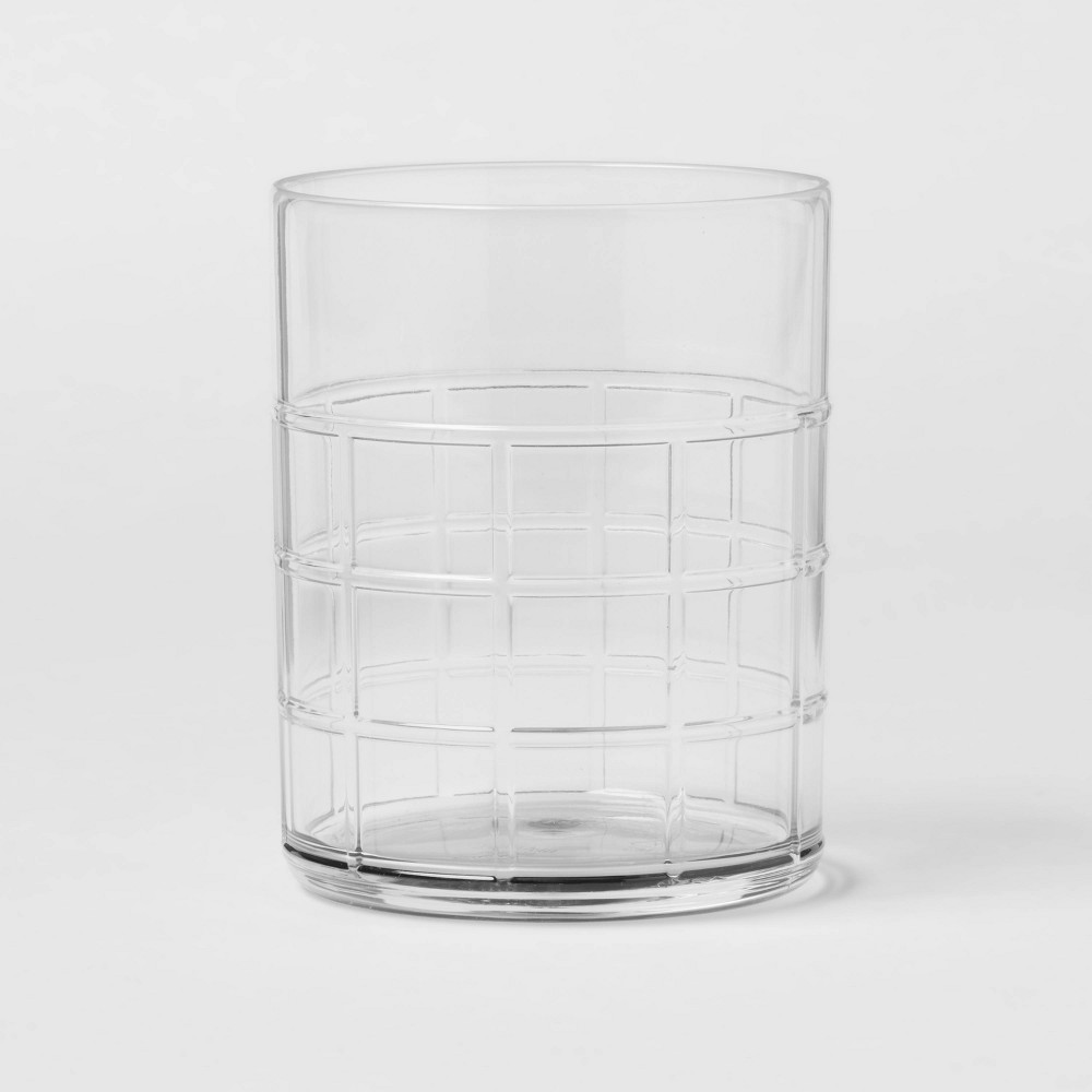 13.5oz Plastic Tumbler Clear/Blue - Threshold™ box for 8