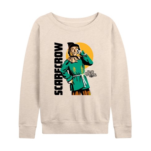 Women's - Wizard Of Oz - Scarecrow Lightweight French Terry Slouchy ...