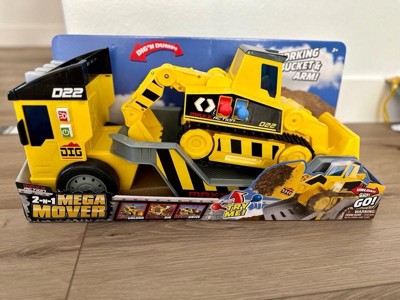 Maxx Action 2-n-1 Mega Mover – Construction Truck And Trailer : Target