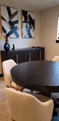 Kinston Curved Back Upholstered Dining Chair - Threshold™ : Target