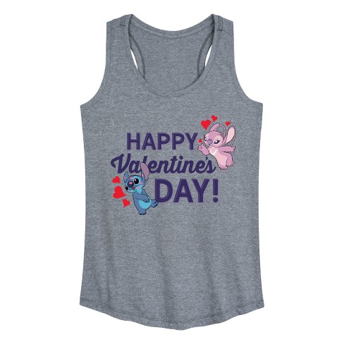 Women's - Lilo And Stitch - Graphic Racerback Tank : Target
