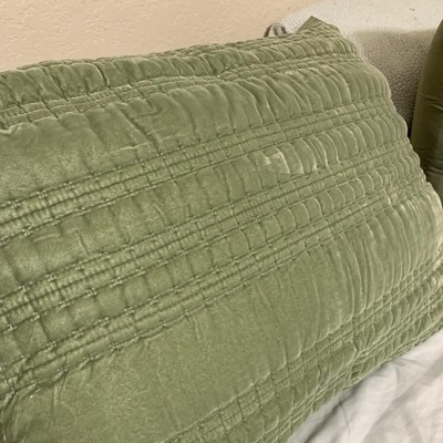 Lofty Velvet Quilt Sham - Threshold™ : Target