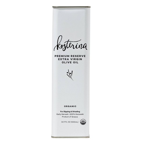Kosterina Organic Premium Reserve Extra Virgin Olive Oil - 16.9 Fl Oz ...