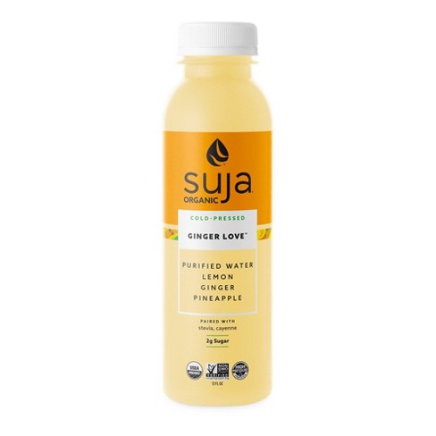 Suja Organic Ginger Love Cold Pressed Juice Drink - 12 Fl Oz Bottle ...