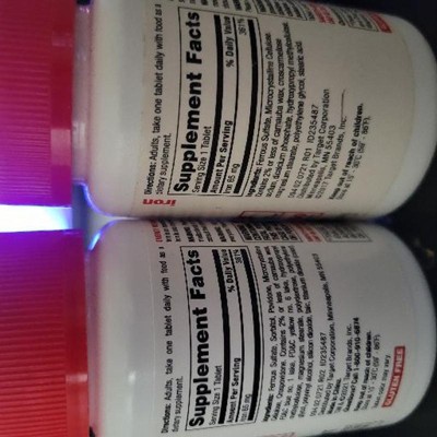Iron Dietary Supplement Tablets - 180ct - Up & Up™ : Target