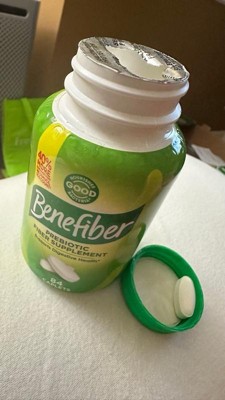 Benefiber Prebiotic Fiber Supplement Caplets - 84ct : Target