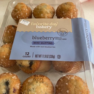 Blueberry Mini Muffins - 11.9oz/12ct - Favorite Day™ : Target