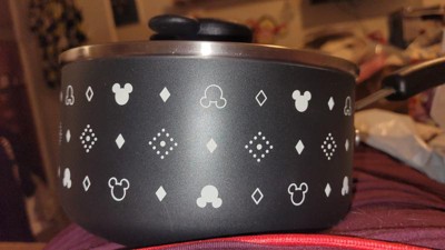 Farberware Disney Monochrome 7pc Ceramic Nonstick Cookware Set Black ...