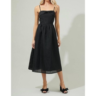 Women's Cary Chest Bow Midi Dress - Sugarlips Xl : Target