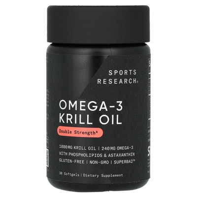 Sports Research Vegan Omega-3, 60 Veggie Softgels : Target