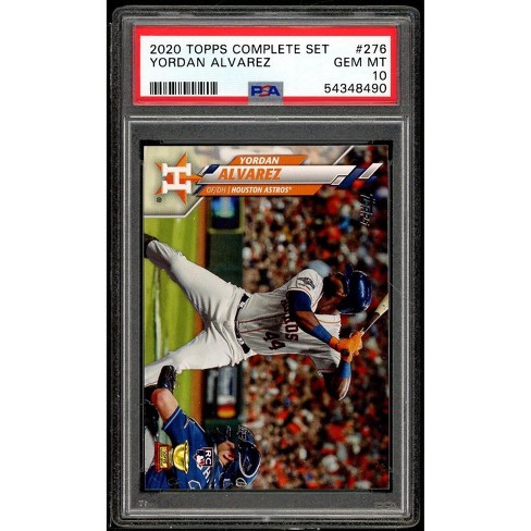 Yordan Alvarez Rookie Card 2020 Topps Complete Set #276 Psa 10 : Target