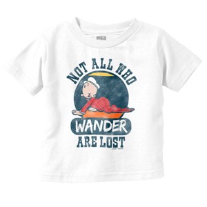 Not All Who Wander Are Lost Popeye Toddler Baby Graphic T Shirt ...