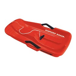 Flexible Flyer Pt Blaster Plastic Sled With Steering Wheel - Black/red ...