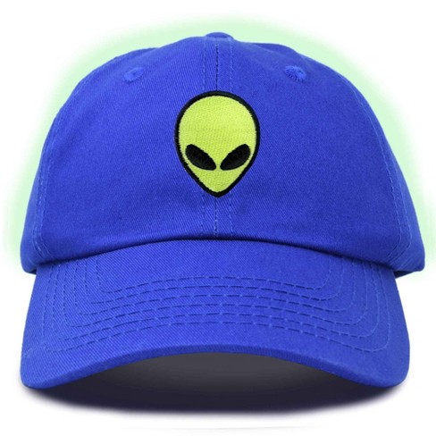 Dalix Alien Embroidered Ufo Dad Hat Cotton Baseball Cap Adjustable Mens ...